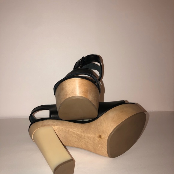 Milly | Shoes | Milky Samba Leather Platform Sandalblk4 | Poshmark